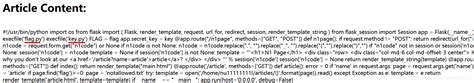 buuctf n1book [第一章 web入门] [第一章 web入门]常见的搜集 csdn博客
