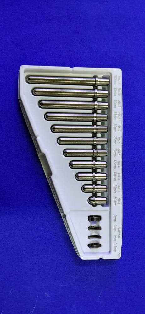 6 250 Mm Stainless Steel Mitutoyo Spare Bore Dial Gauge Anvils And