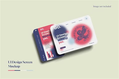 Premium Psd Ui Design Screen Mockup