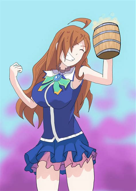 Aqua Ebria En El Cuerpo De Wizz Konosuba Body Swap By Alda Crea On
