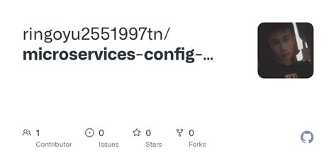 Github Ringoyu2551997tnmicroservices Config Server