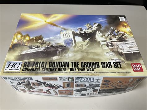 代購代標第一品牌－樂淘letao－ Bandai バンダイ 1144 Hg Rx 79g 陸戦型ガンダム 地上戦セット ガンダム