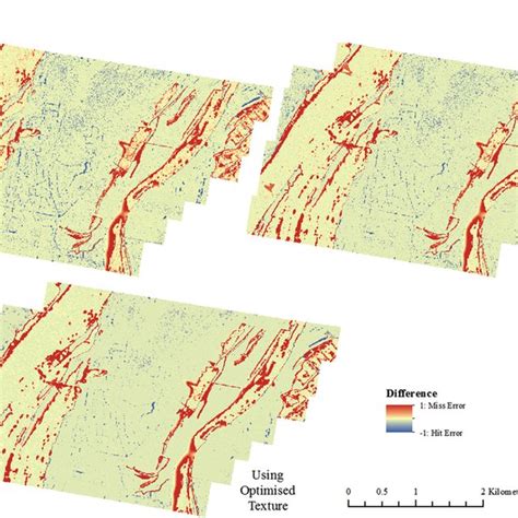 Pixel Wise Difference Maps Generated By Subtracting The Sar Based Flood Download Scientific