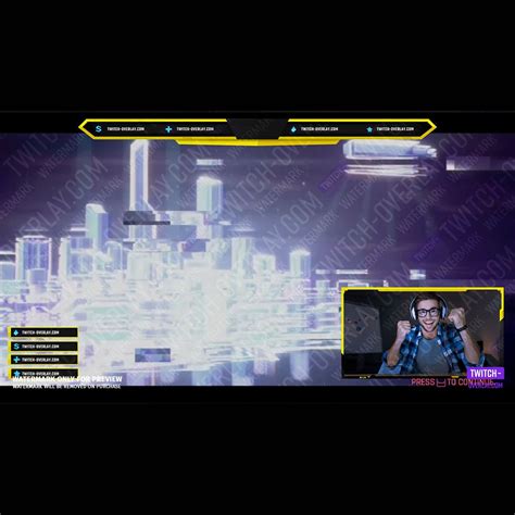 Cyberpunk 2077 Animated Stream Bundle 1 Twitch