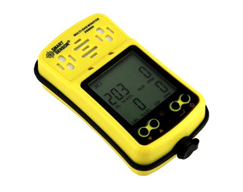 Multi Gas Monitor Handheld Gas Detector Oxygen O2 H2S Carbon Monoxide