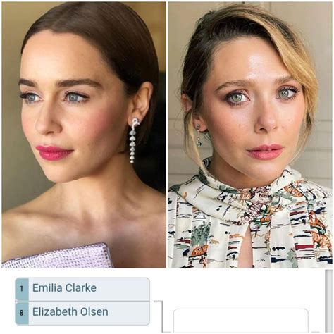 Who Would Give A Better Blowjob Emilia Clarke Vs Elizabeth Olsen R