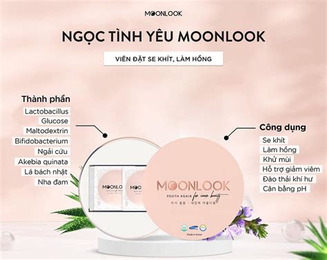 ViÊn ĐẶt NgỌc TÌnh YÊu Moonlook ⚜️ 100 Hàn Quốc