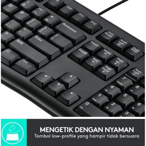 Jual Keyboard Mouse Logitech Usb Mk120 Original Shopee Indonesia