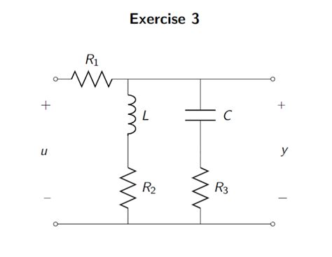 Solved Exercise A Write State Variable Equations For The Chegg Com