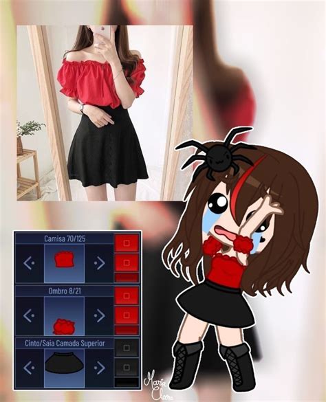 Одежда для девочек гача клуб 😍💗 Roupas Roupas De Personagens Trajes