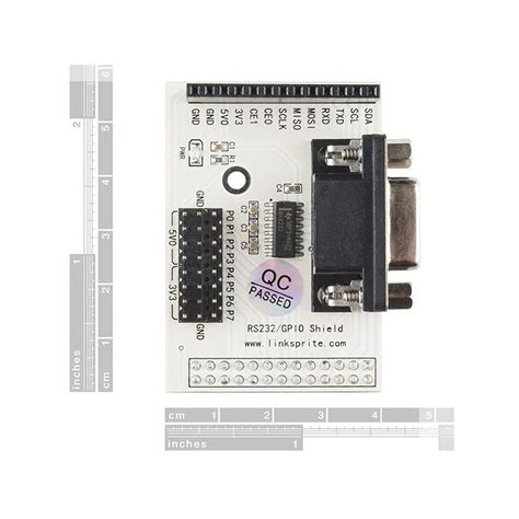 Rs232 Shield With Db9 Connector For Raspberry Pi Botland Robotic Shop