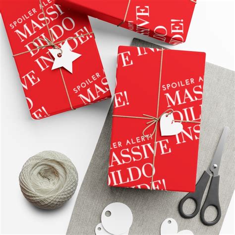 Funny Naughty Wrapping Paper NSFW Gift Wrap Bachelorette Etsy