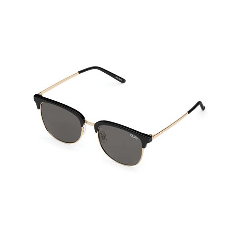 Mens Evasive Polarized Sunglasses Black Smoke Quay Australia
