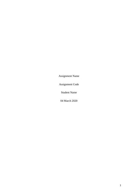 Assignment Definition And Meaning