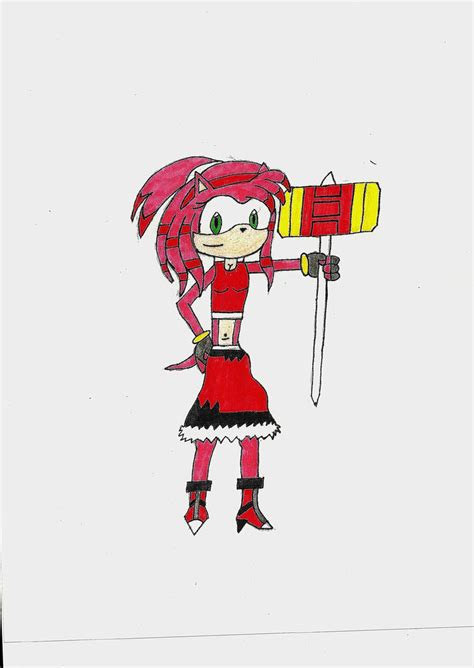 Older Amy Rose By Darkmanspectre On Deviantart