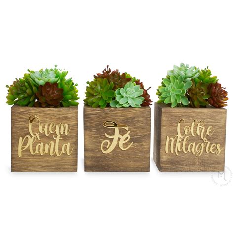 Magicril Cod 7805296412192 Trio De Vasinhos Planta Artificial