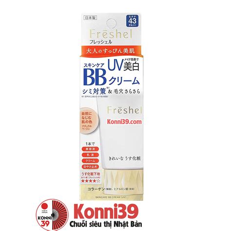 Kem trang điểm BB Cream Kanebo Freshel 5 in 1 Màu tự nhiên KONNI39