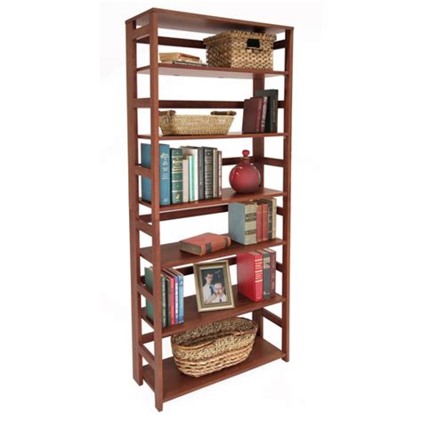 Kyna Turner Flip Flop 6 Shelf Folding Bookcase