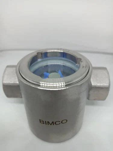 Stainless Steel Sight Flow Indicator At Rs Visual Flow Indicator In Mumbai ID