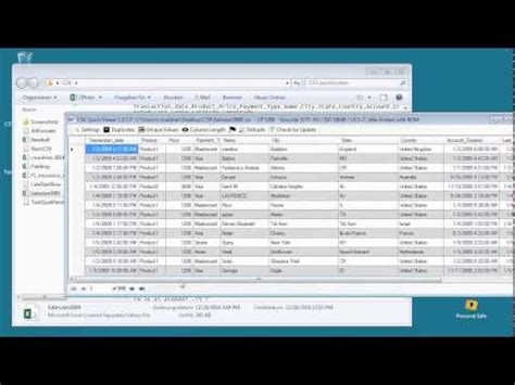 CSV Quick Viewer Download SourceForge Net