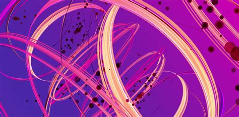 Abstract Swirling Colored Lines Futuristic Vector Image