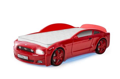 Кровать-машина "Мустанг" 3D от производителя Futuka kids (МебеЛев)