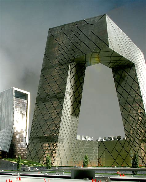 Building Beijing Cctv China Cctv Headquarters In Beijing Cbd Area