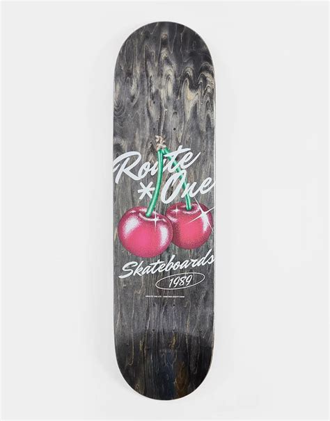 Route One Cherries Skateboard Deck 8375