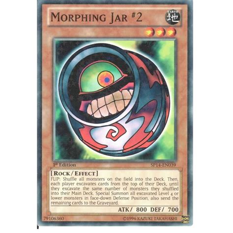 Yu Gi Oh Trading Card Game Yu Gi Oh Star Rare Morphing Jar 2 Sp14