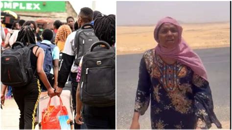 Breaking Nigerian Students Fleeing Sudan Stranded In Desert
