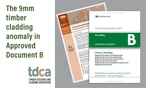 Timber Decking And Cladding Association On Linkedin Can 9mm Thick