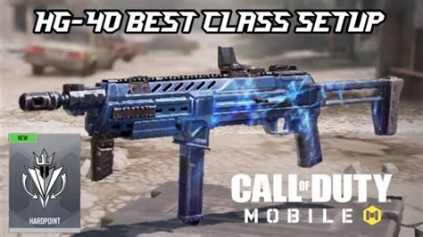 Best HG SMG Setup For Rank Game HARDPOINT In Call Of Duty Mobile YouTube