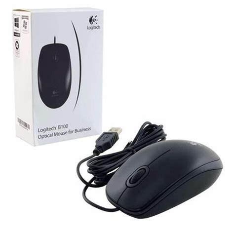 Jual Mouse Usb Logitech B100 Original WIRED Kota Semarang NICHOLAS COMP Tokopedia
