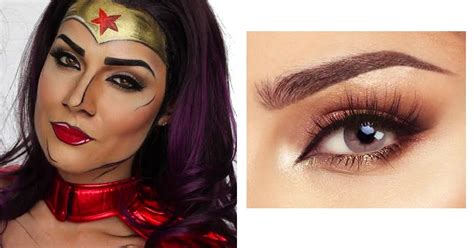 Wonder Woman Halloween Makeup