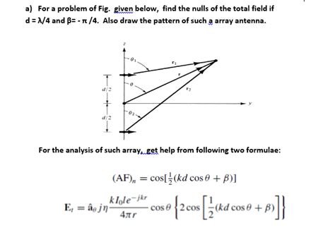 A For A Problem Of Fig Given Below Find The Nulls
