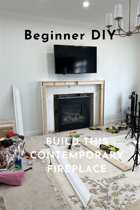 How To Build A Modern Fireplace Surround Fireplace Surrounds Minimalist Fireplace