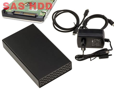 Metal Housing For Sas Disk Usb3 2 Gen 2x1 10g Link 12v 2a Power Supply Support 18tb Usb Serial