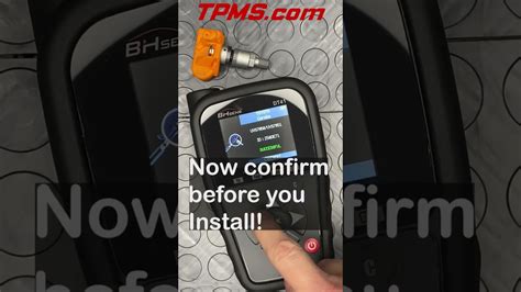 Bhsens Huf Tpms Sensor Programming For A Toyota Vehicle Uvs7050 On An