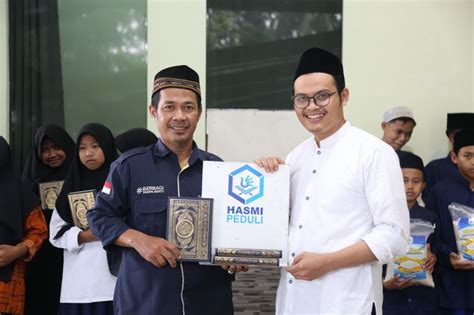Laporan Penyaluran Wakaf Quran HASMI Peduli Ke Ponpes Salalatul Huda Bogor Hasmipeduli Org