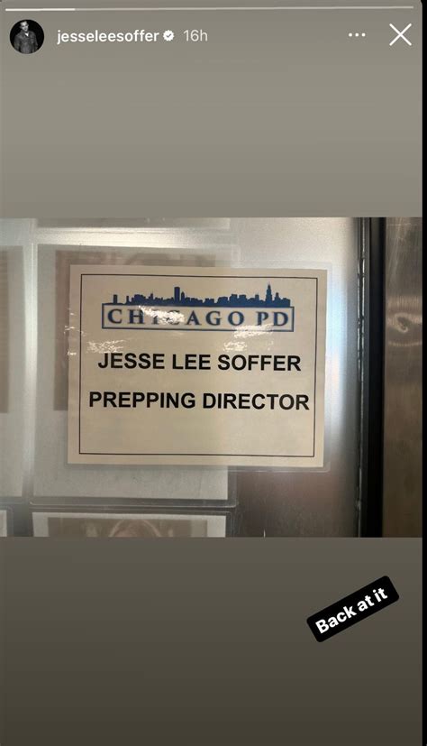 Jesse Lee Soffer Confirms Chicago Pd Season 11 Bts Return With New Set
