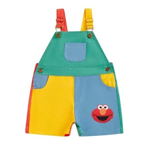 Boutique One Pieces Elmo Overalls Elmo Jumpsuit Sesame Street Birthday Elmo Bodysuit Elmo