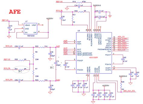 Ads1292ecg Fe I Only Use 2 Electrode Ads1292 For 1 Lead Ecg Without