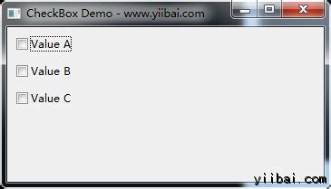 wxPython CheckBox類 WxPython教學