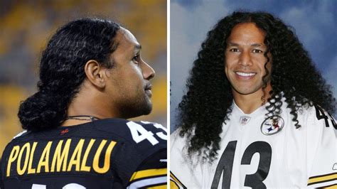 The Best Troy Polamalu Hair Moments Complete Gallery Heartafact