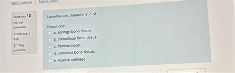 Solved B10201 Mh V4 Opic 8 Jointsquestion 10not