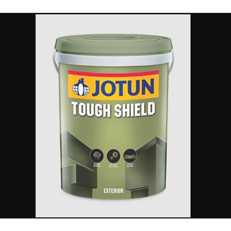 Jual Cat Jotun Tough Shield Ltr Kg Putih Tembok Dinding Luar Exterior Eksterior Warna