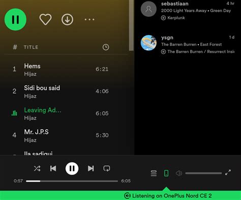 No Visual Indication Of Played Trackin The Spotify Desktop App When