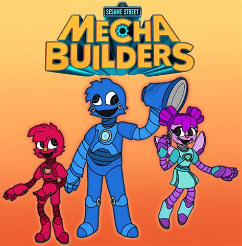 [sesame Street] The Mecha Builders Fanart By Aaliyahthedream12 On