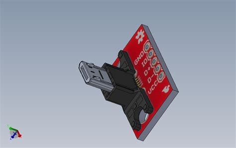 Usb Microb 插头分线器 Bob 10031 Solidworks 2019 模型图纸下载 懒石网