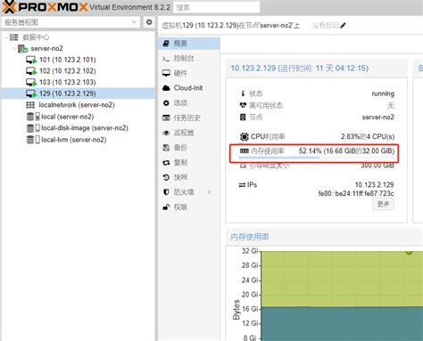 Pve的web页面显示虚拟机内存偏高 开发调优 Linux Do